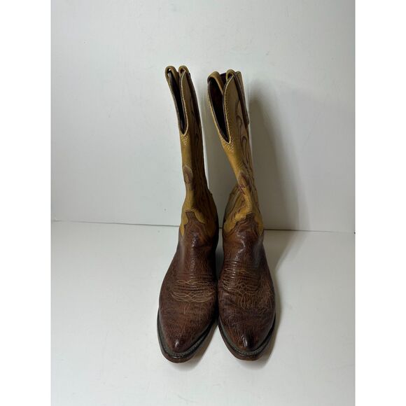 Lucchese | Shoes | Vintage Lucchese Mens Cowboy Bots Size 9b | Poshmark